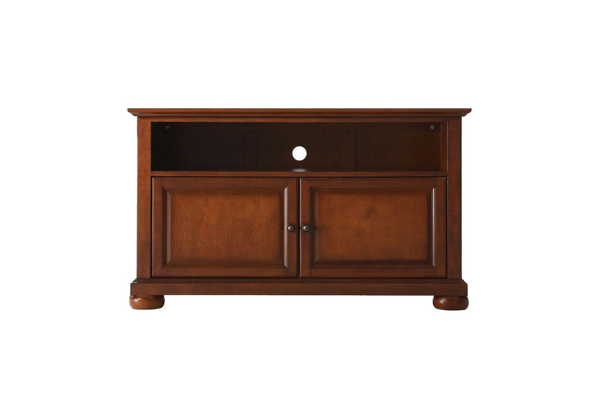 Alexandria 42" TV Stand in Classic Cherry at Gardner-White