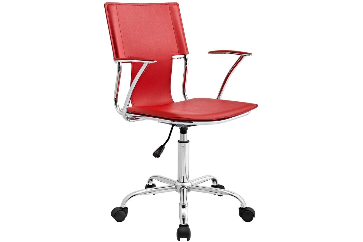Studio Office Chair in Red at Gardner-White