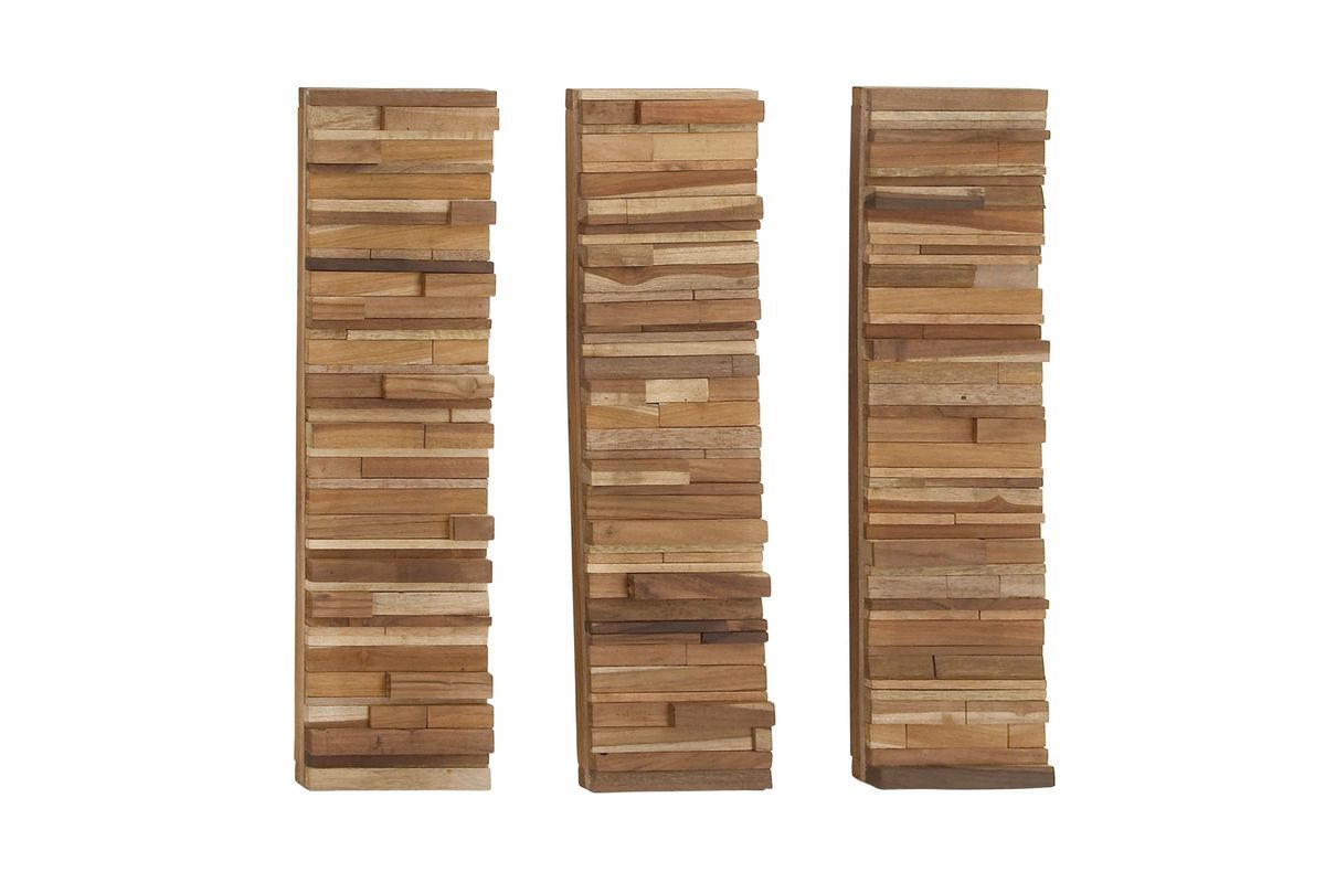 Natural Reflections Rustic Teak Wall Panels at Gardner-White